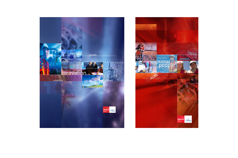 Powercor. Network Services. Column Wraps.